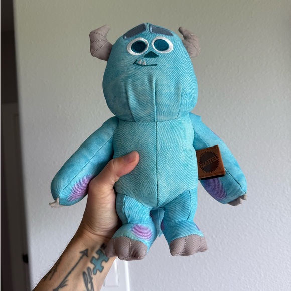 Mattel | Toys | Disney Monsters Inc Blue Sulley Plush Toy | Poshmark